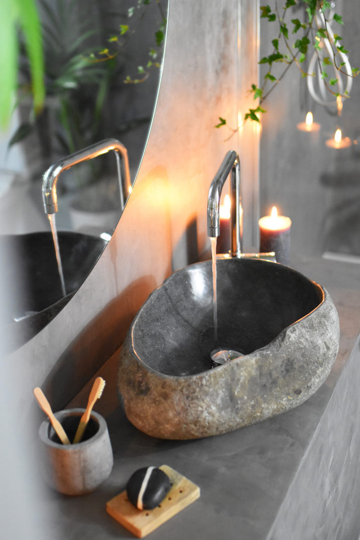 Steinvask fra By Bjørkheim hos Maren Baxter - By Bjørkheim